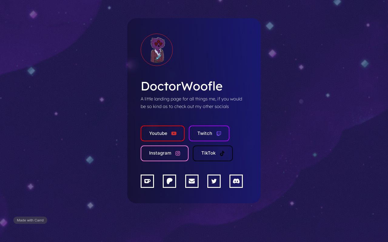 Woofles landing page